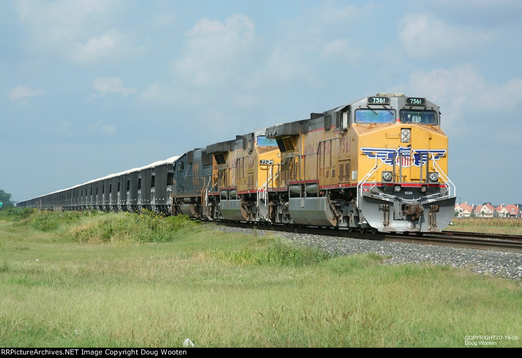 Eastbound Loaded Rock Train